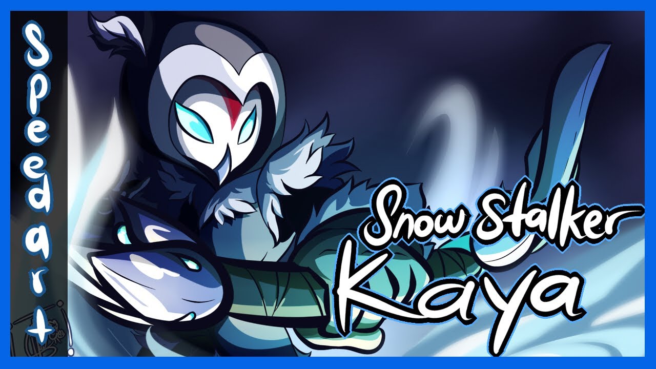 SNOW STALKER KAYA | Speedart Brawlhalla - YouTube