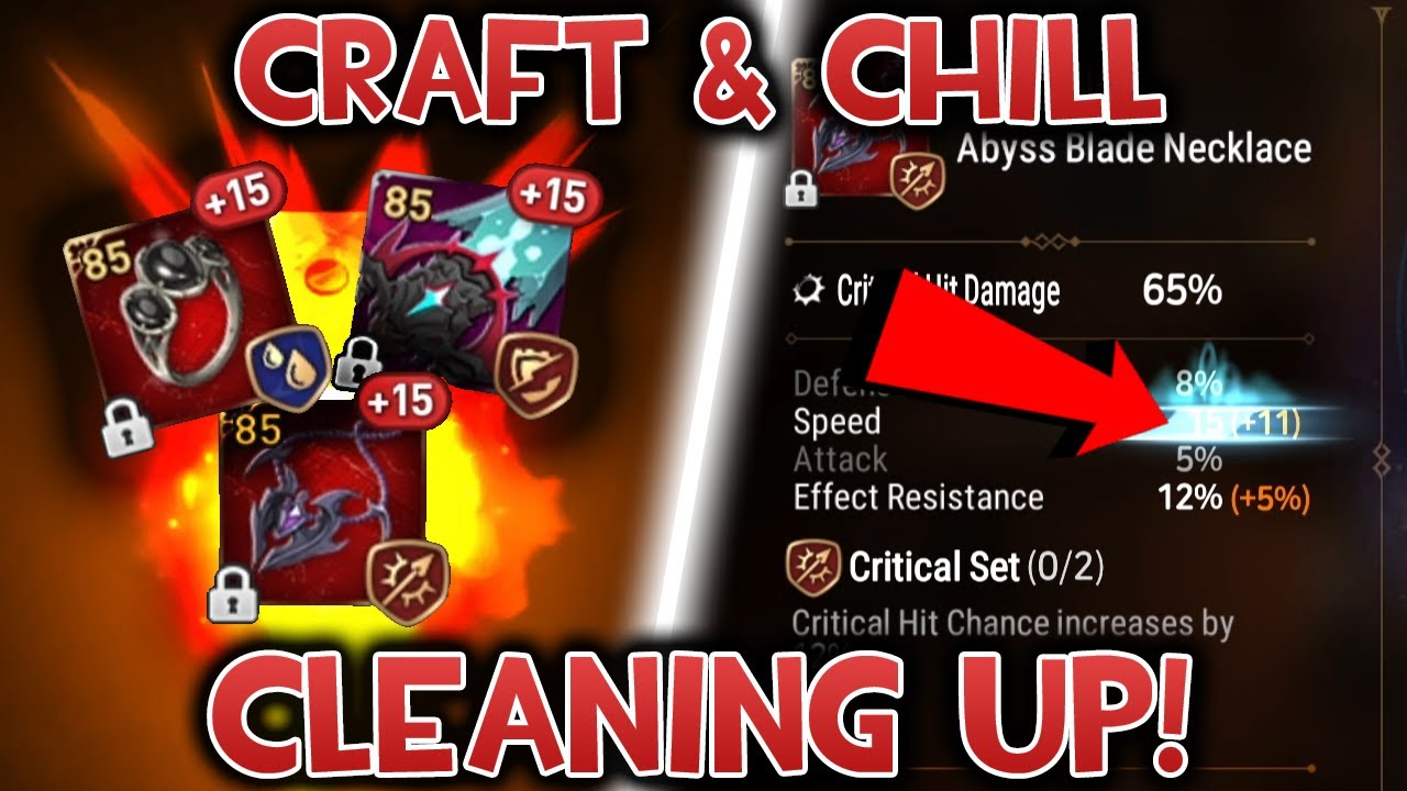 Epic Seven - Clean Up Crafts! - Craft & Chill #14 - YouTube
