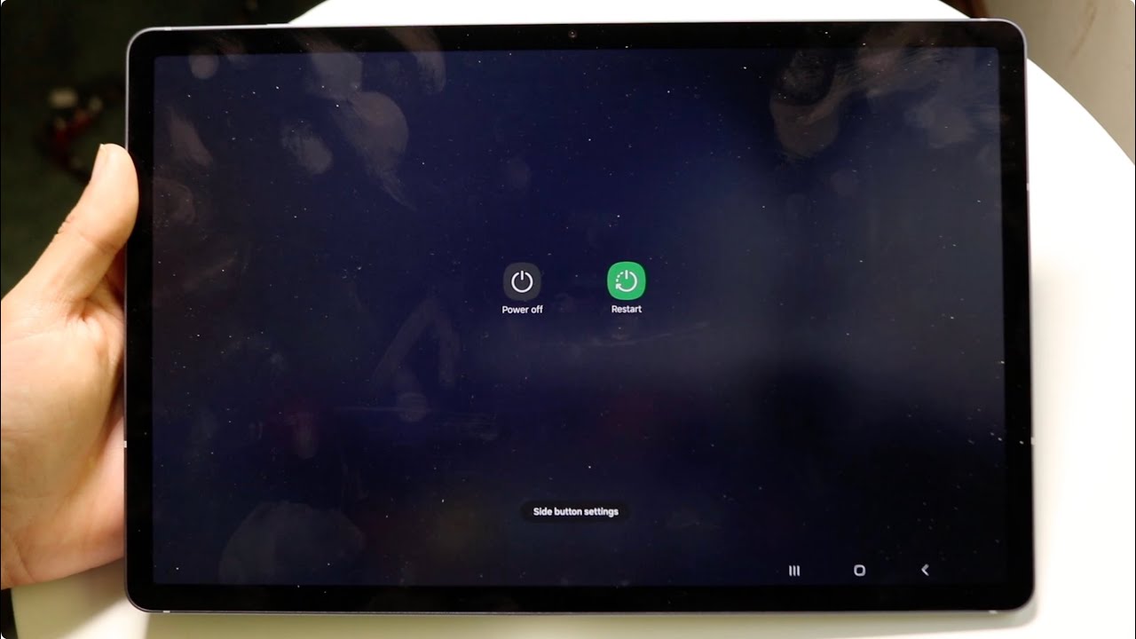 How To Power On/Off Samsung Galaxy Tab S10! - YouTube