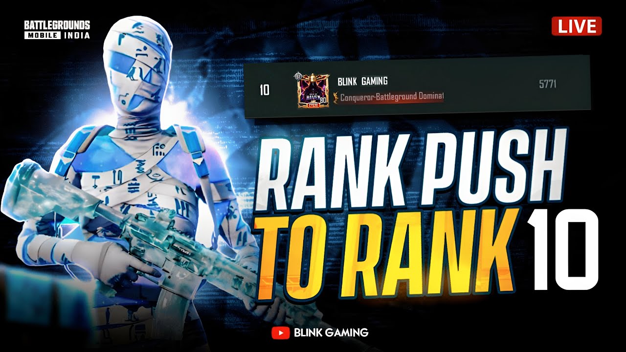 BGMI BEST STAR IGL MISSION 50K PRICES🔥|RANK PUSH|#bgmi #blinkgaming # ...