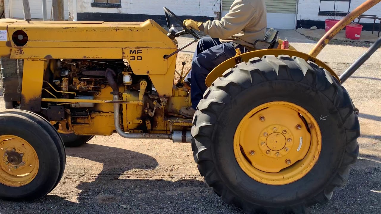 #1541 - Massey Ferguson MF30 Tractor - #2 - YouTube