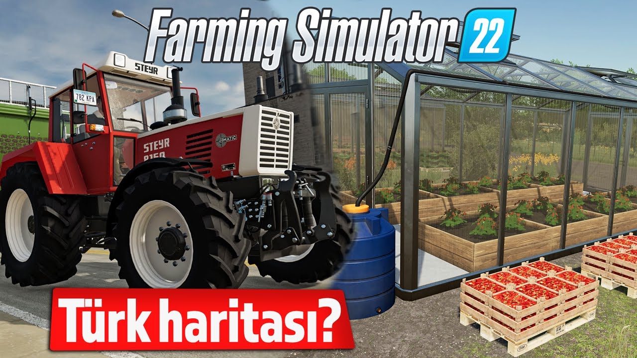 Farming Simulator 22 için Türk haritası? Seracılık, Arıcılık ...