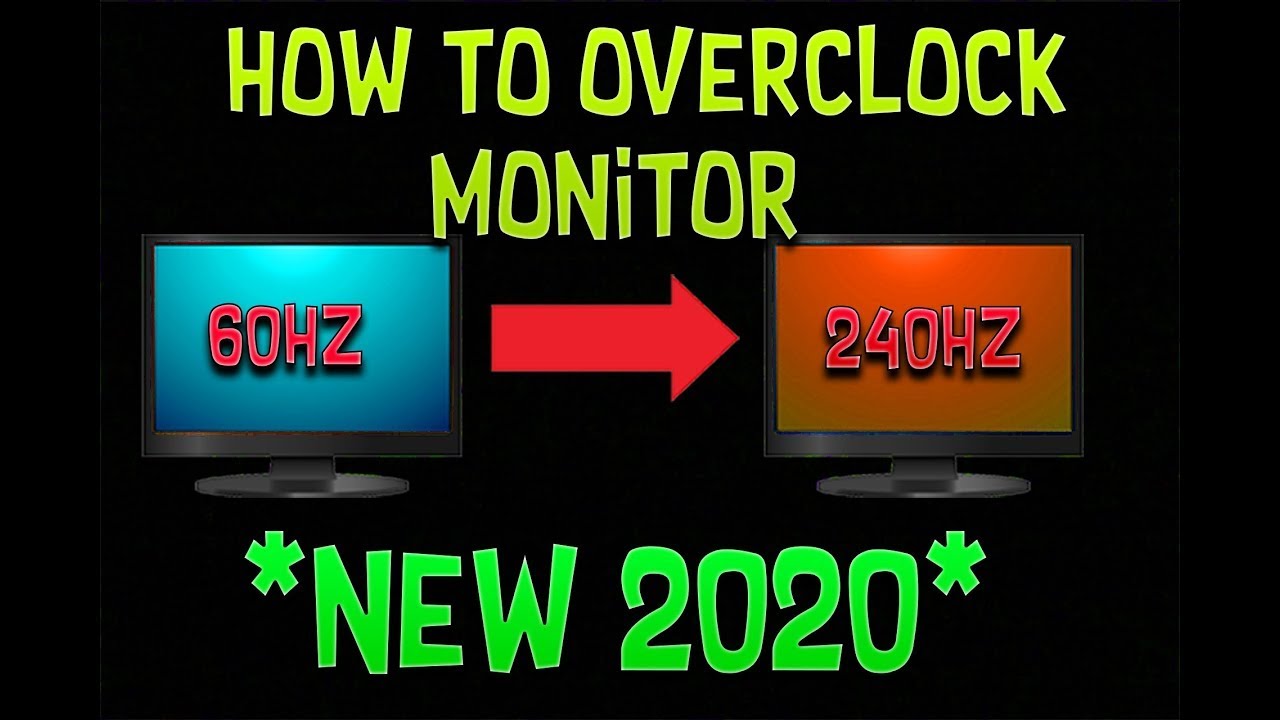 How To Configure HZ AMD NVIDIA Monitor screen Setting - fps console ...