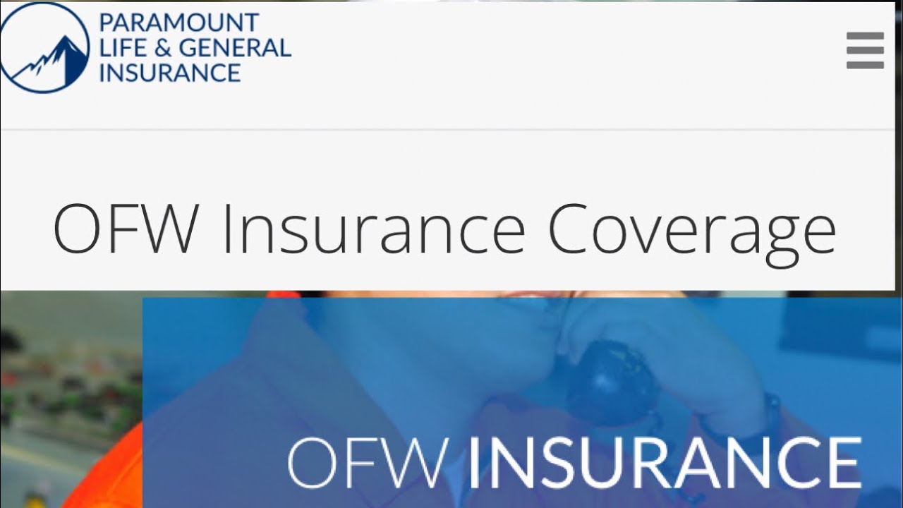 MANDATORY OFW INSURANCE ONLINE APPLICATION FOR DIRECT HIRES & BALIK ...