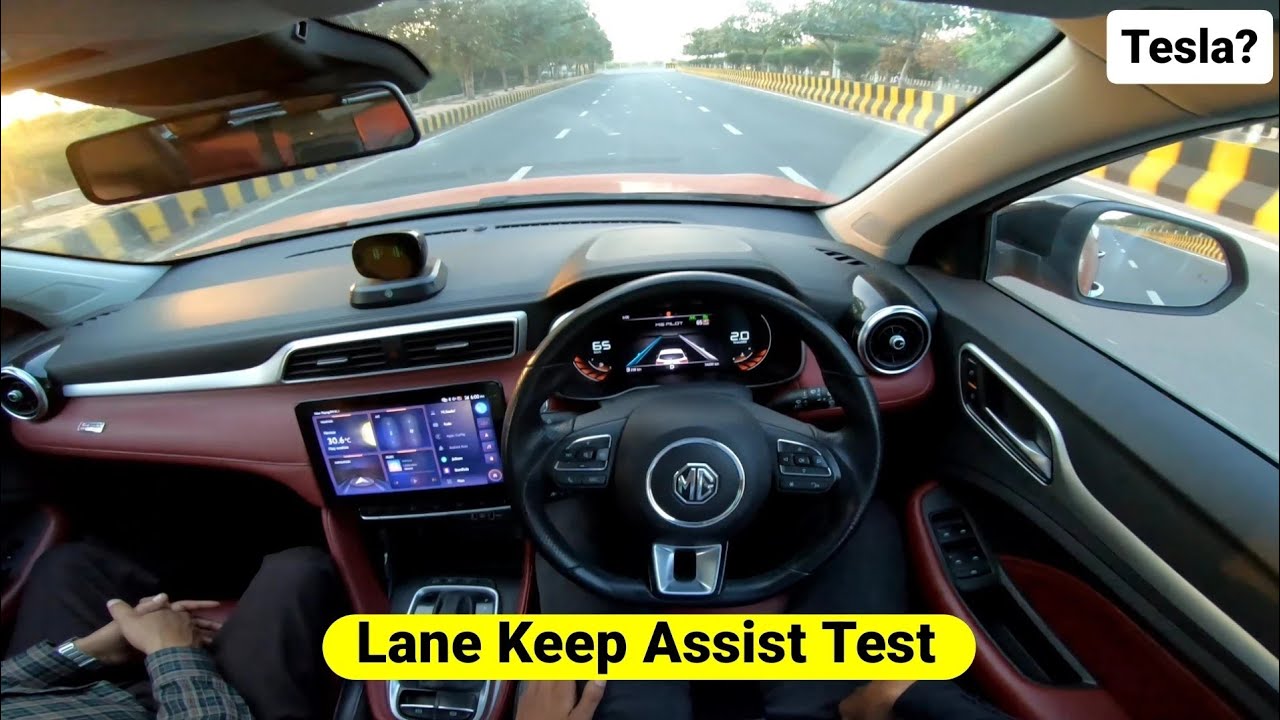 MG Astor ADAS Level 2 Test in Real Road Situation | Full Tesla Feel ...