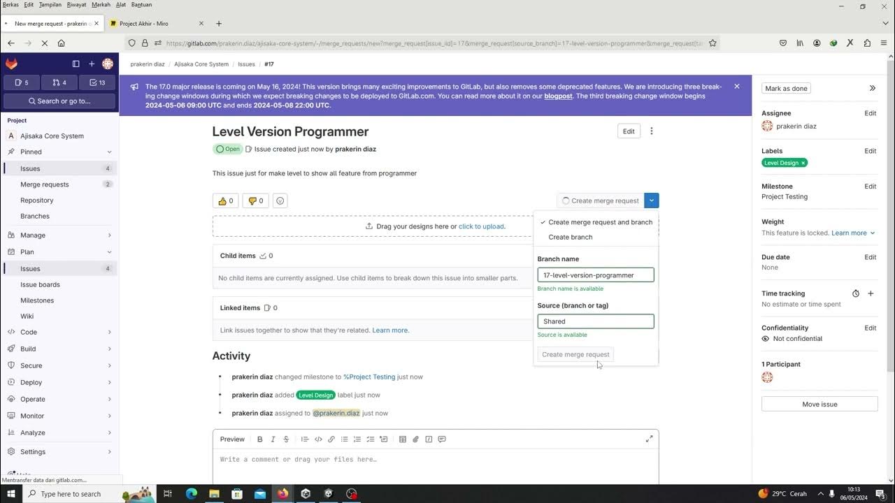 Cara Menggunakan Gitlab - Tutorial - YouTube