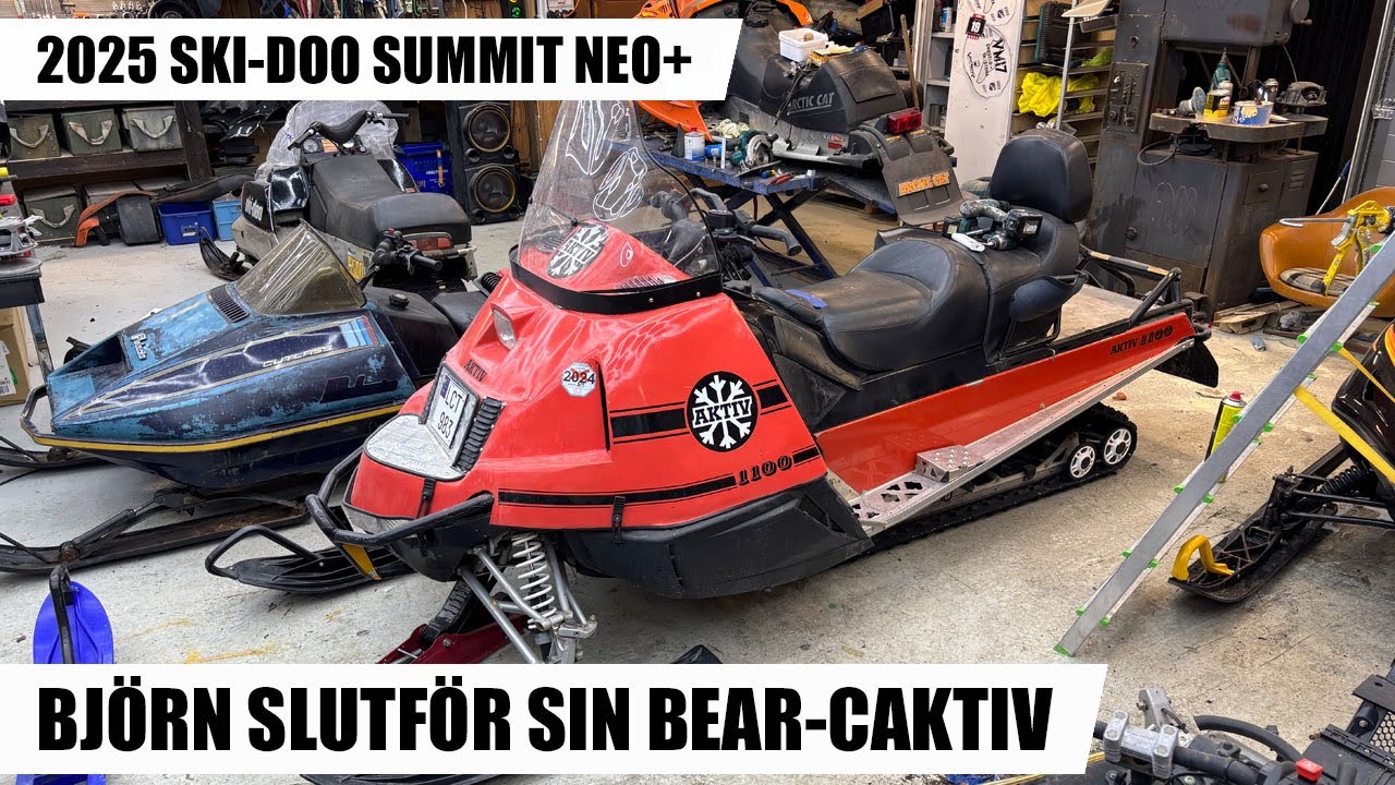 SnowRider TV Ep. 185, Säsong 8 - Björn slutför sin Bear-caktiv, 2025 ...