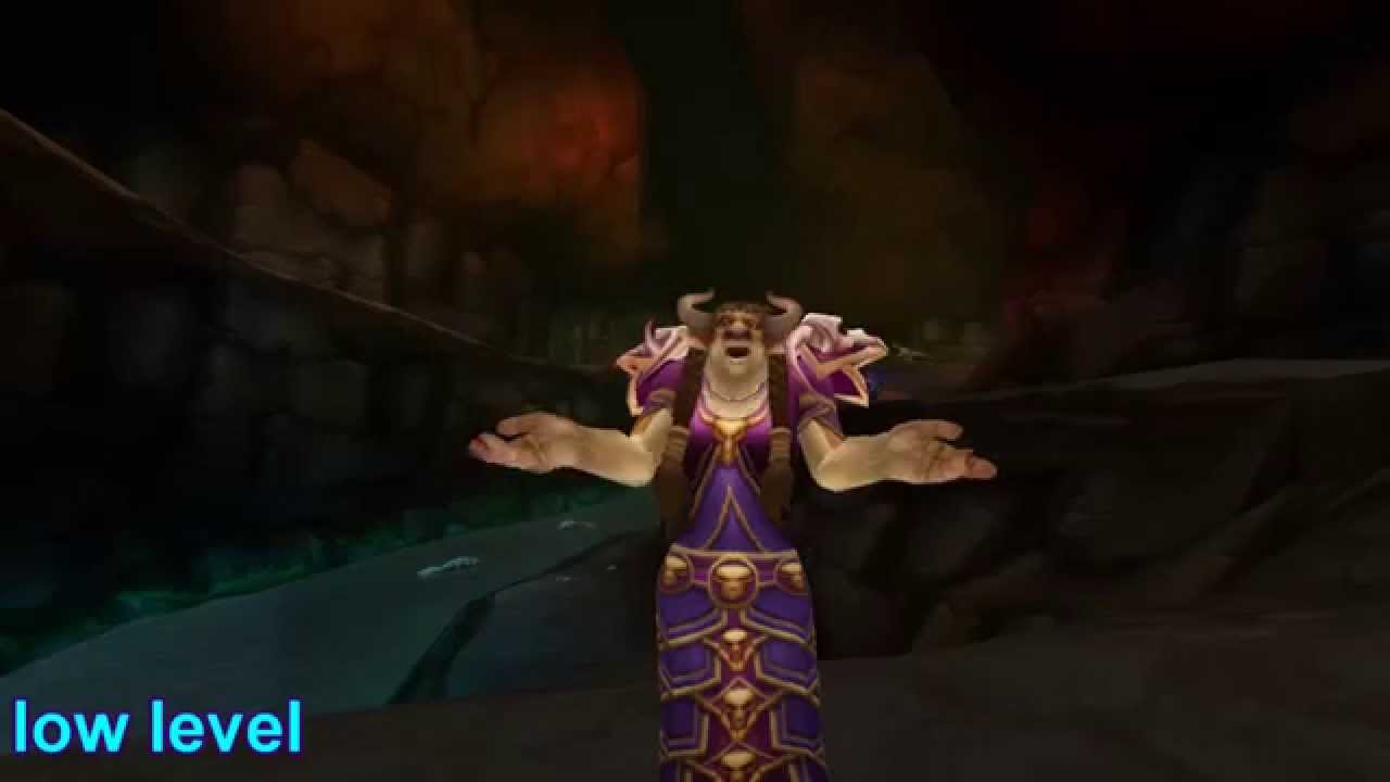 Low level vs. capped (WoW machinima) - YouTube