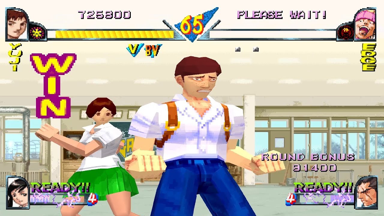 Rival Schools Evolution (USA) [PS1] - Eri & Yuji - YouTube