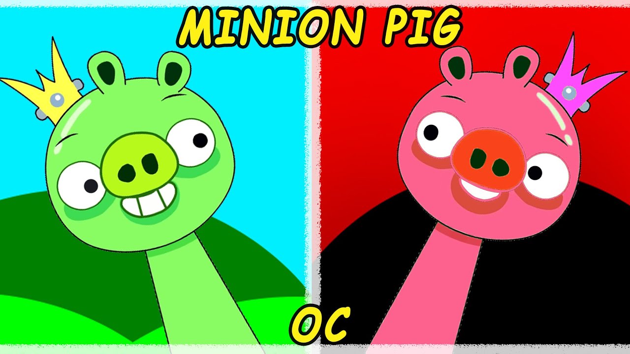 My Sprunki OC: Minion Pig (from Angry Birds) - YouTube