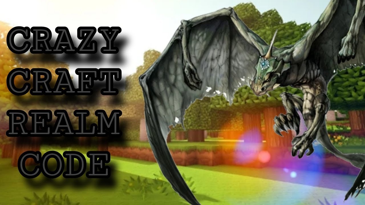 BEST CRAZYCRAFT REALM CODE FOR BEDROCK EDITION!(Dragons,Magic,Bosses ...