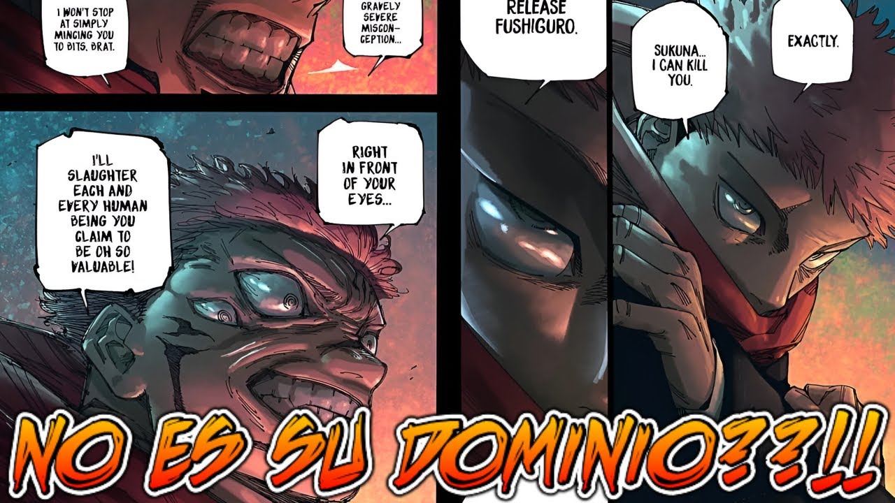 JUJUTSU KAISEN 265 LA ANTI-EVANGELIZACIÓN DE SUKUNA - YouTube