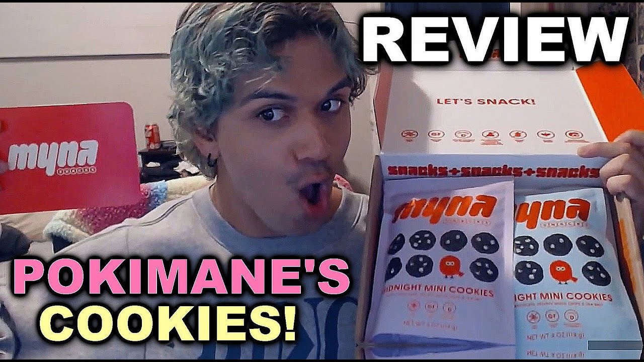 Trying Pokimane's Cookies For The First Time - YouTube