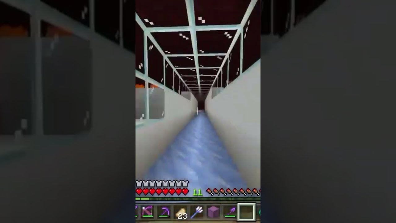 The Best Nether Highway in Minecraft #shorts - YouTube