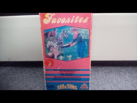 see and sing all time favorites vhs 1985