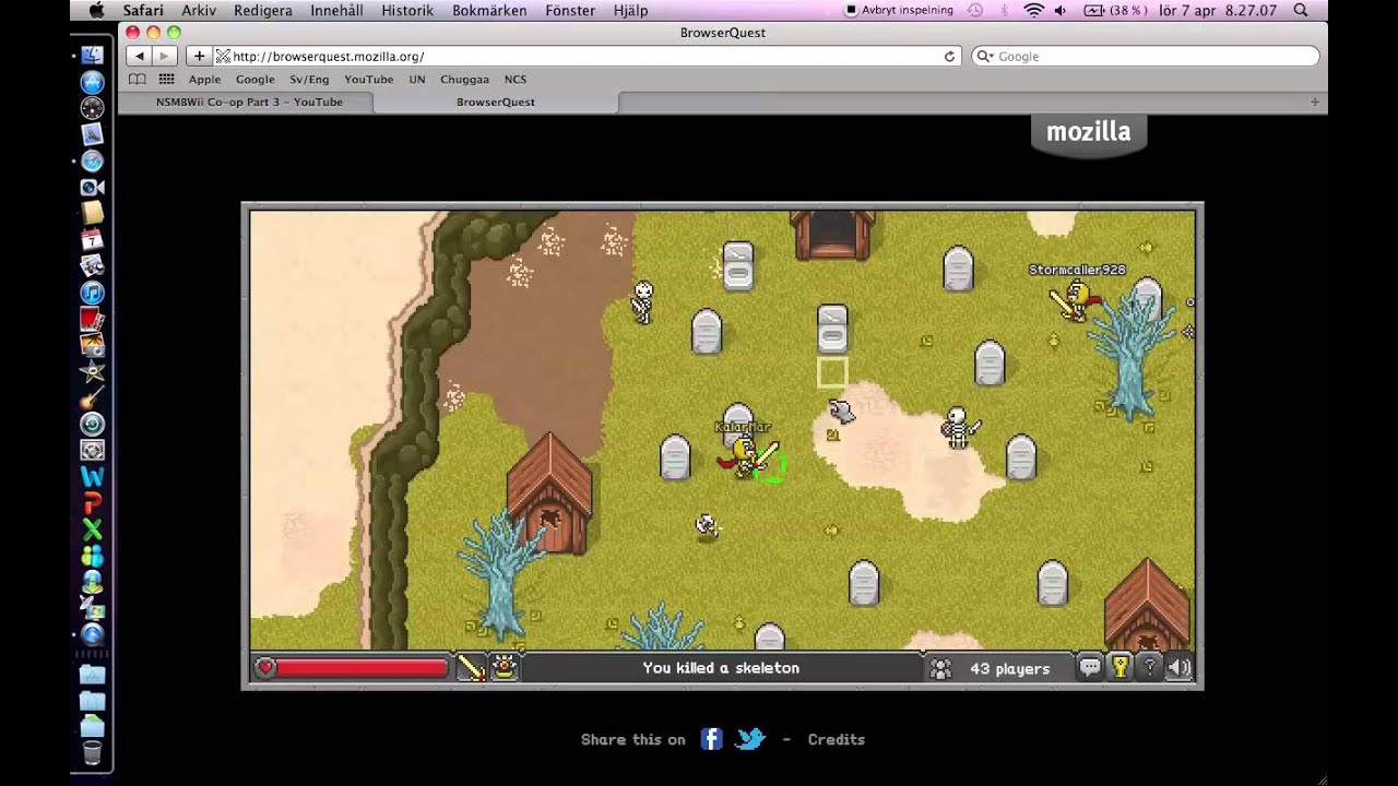 BrowserQuest Speedrun 20/20 21:00 Part 1 - YouTube