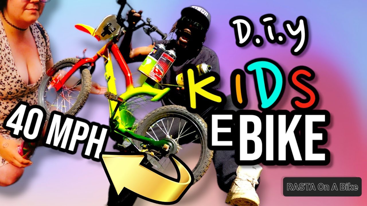 How to Make ANY Bike into A FAST Electric bike - YouTube
