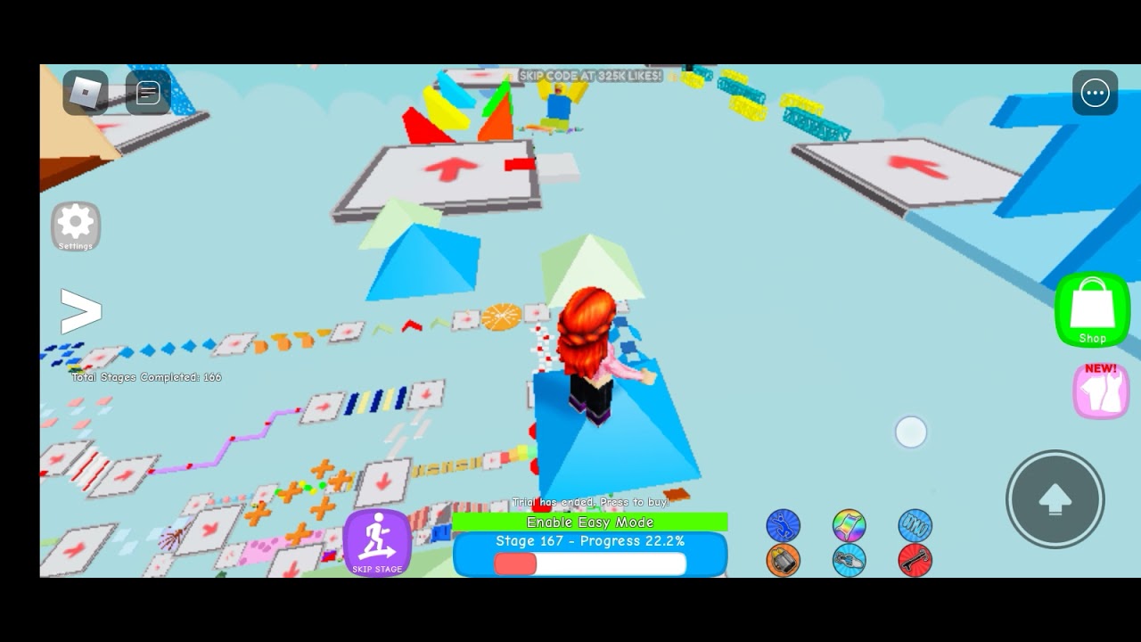 Gramyw Mega Easy Obby 750 Stages Youtube