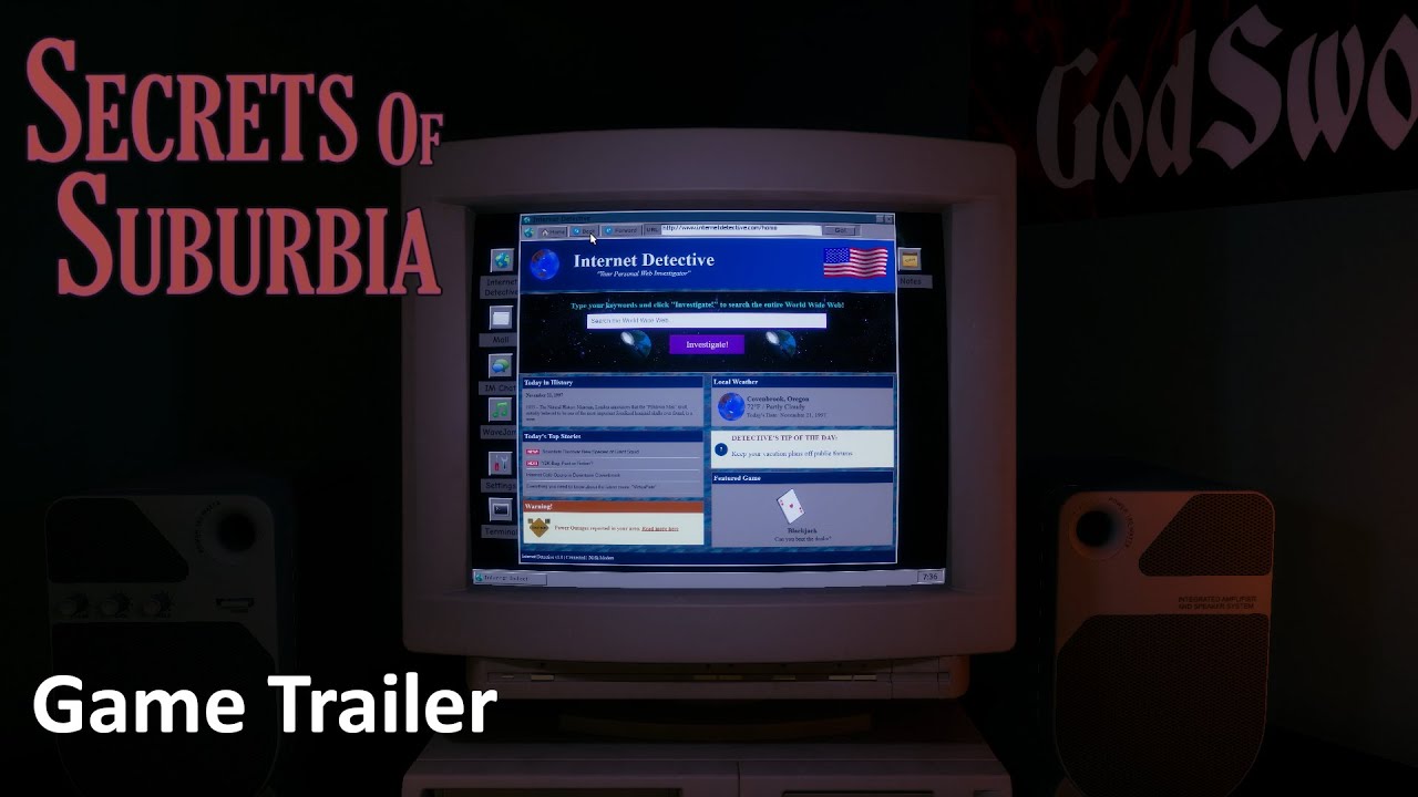Secrets Of Suburbia | Mystery Horror Game Trailer - YouTube
