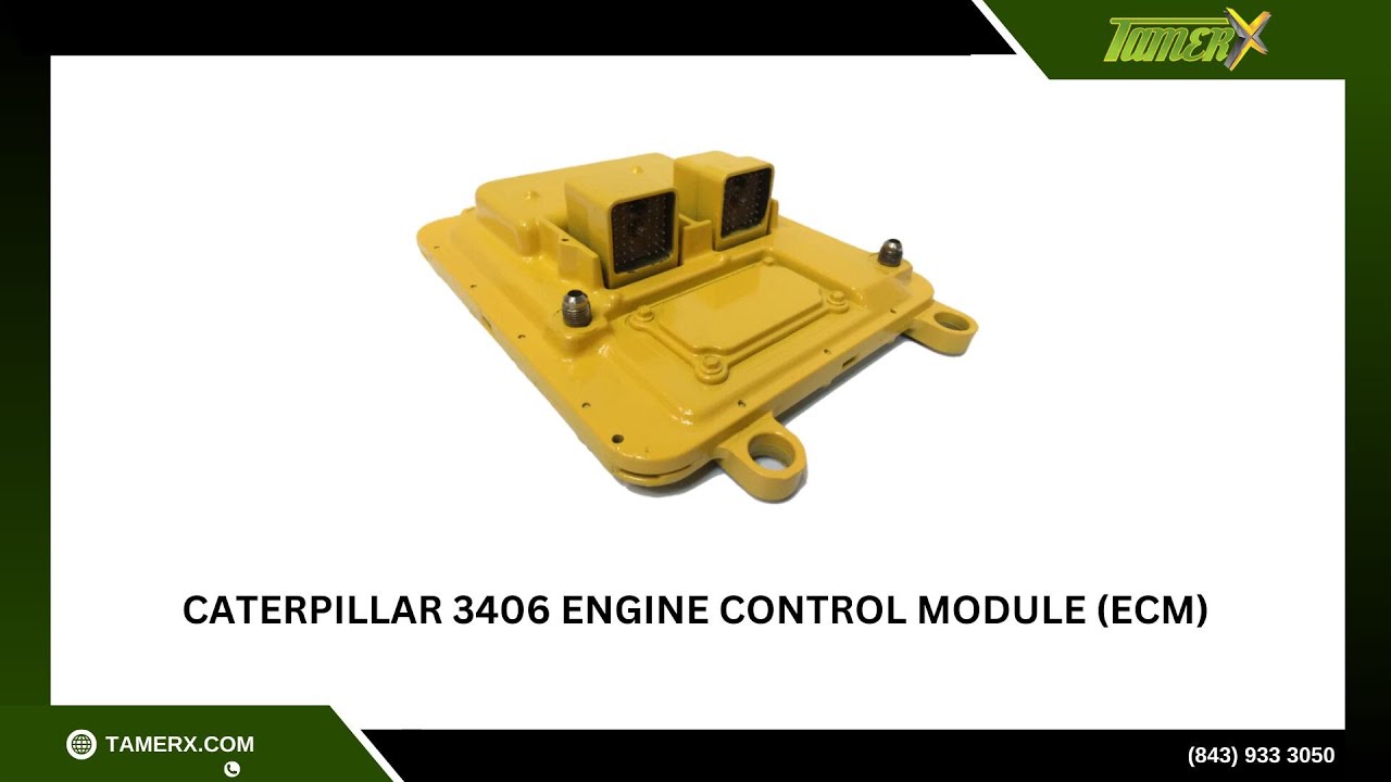 Caterpillar 3406 Engine Control Module (ECM) - YouTube