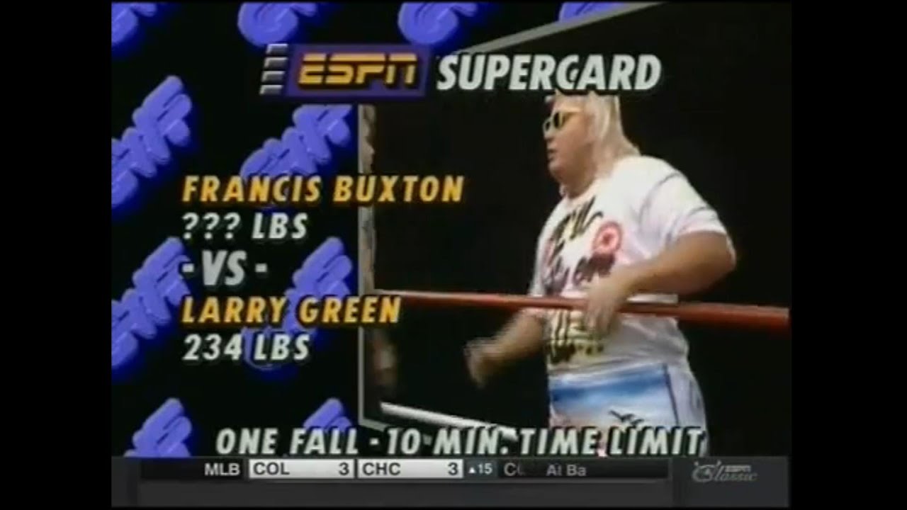 Francis Crybaby Buxton vs. Larry Green GWF Global Wrestling Federation ...