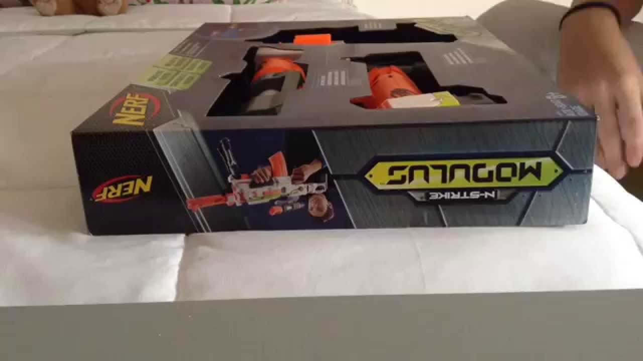 Nerf Modulus ECS-10 kit #1 unboxing and review - YouTube