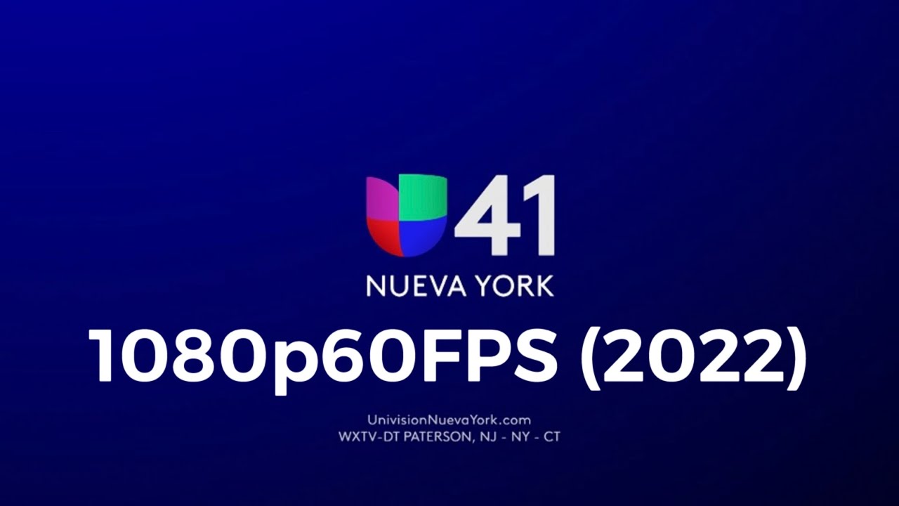 WXTV-DT Univision 41 Nueva York Station ID (2022-Present) - YouTube