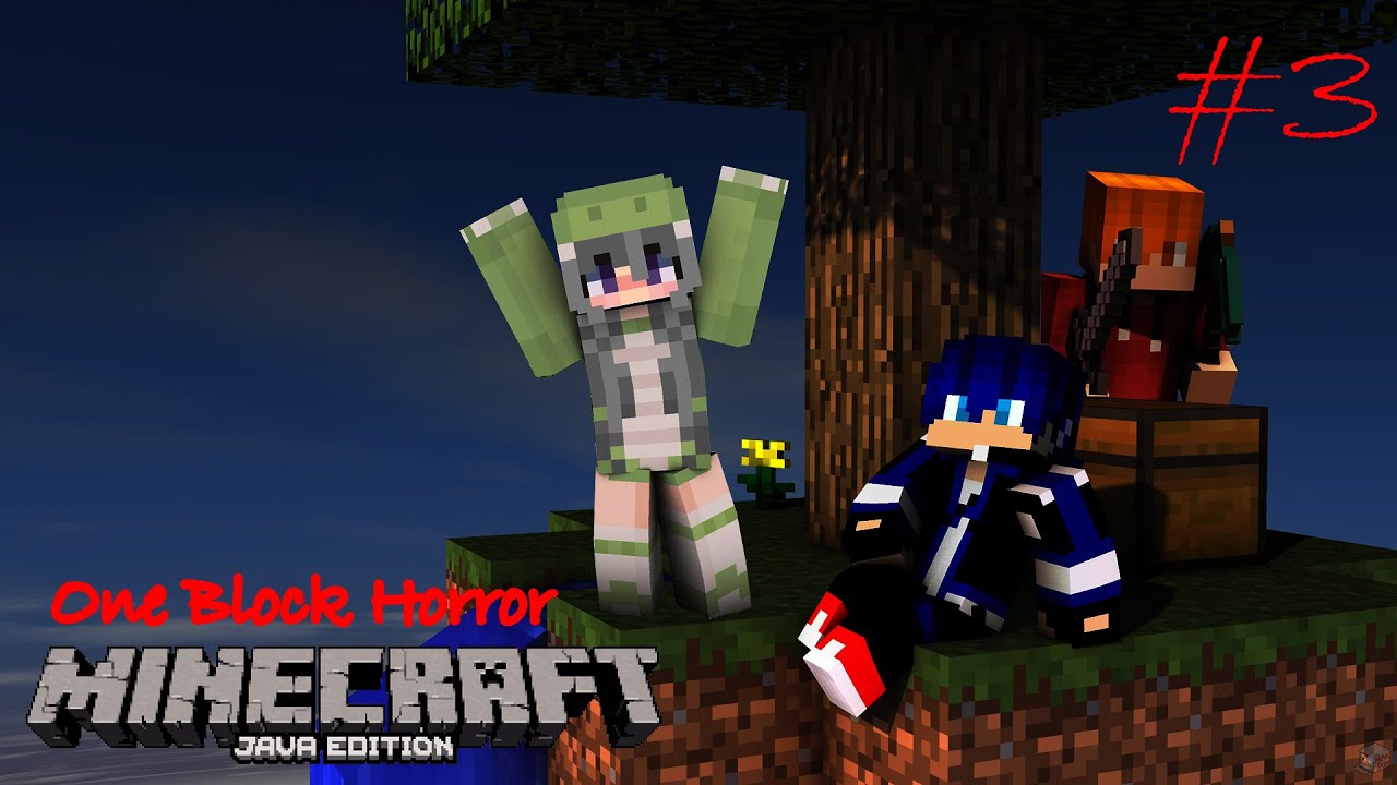 Live - [Mr.Blue] Minecraft One Block Horror #3 กลับมาหลอนต่อแล้ว - YouTube