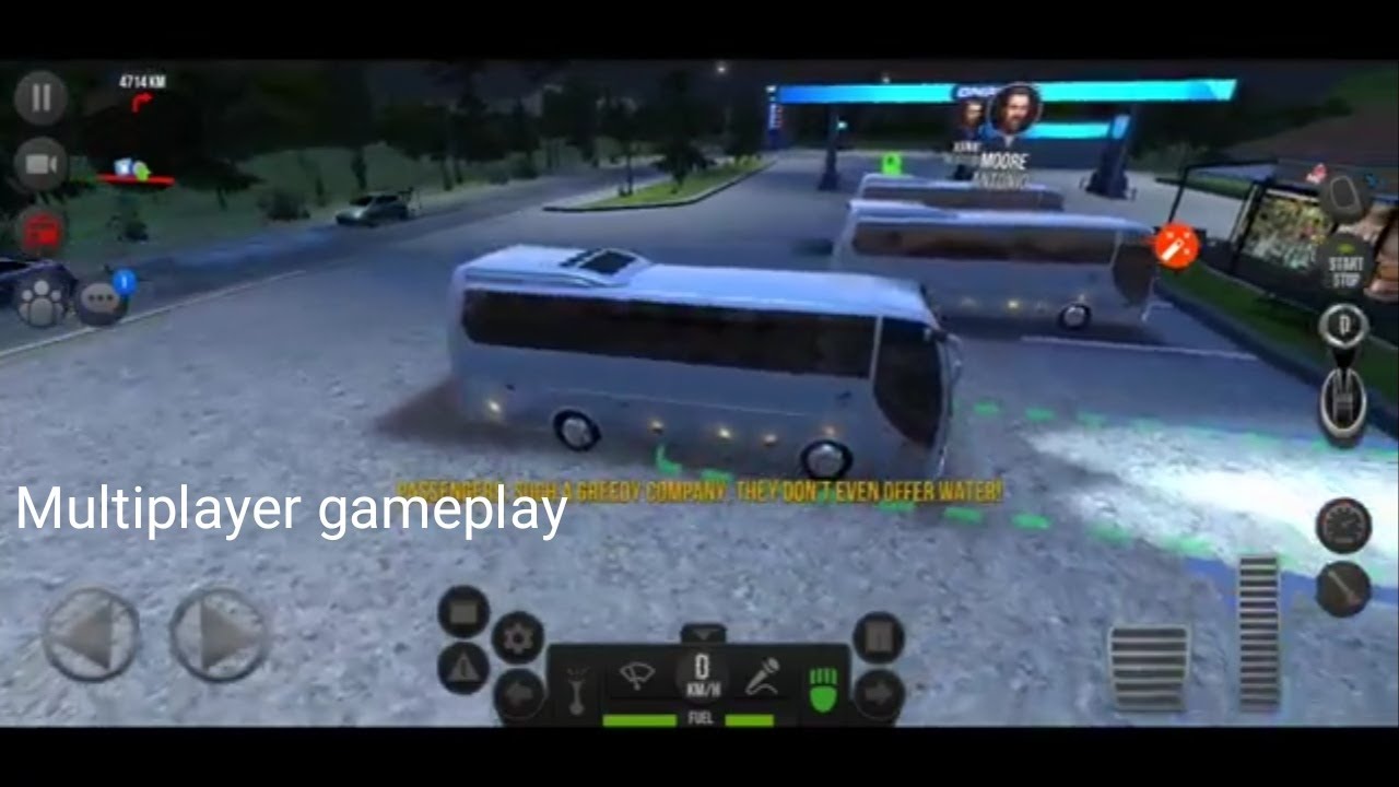 Bus simulator ultimate multiplayer gameplay - YouTube