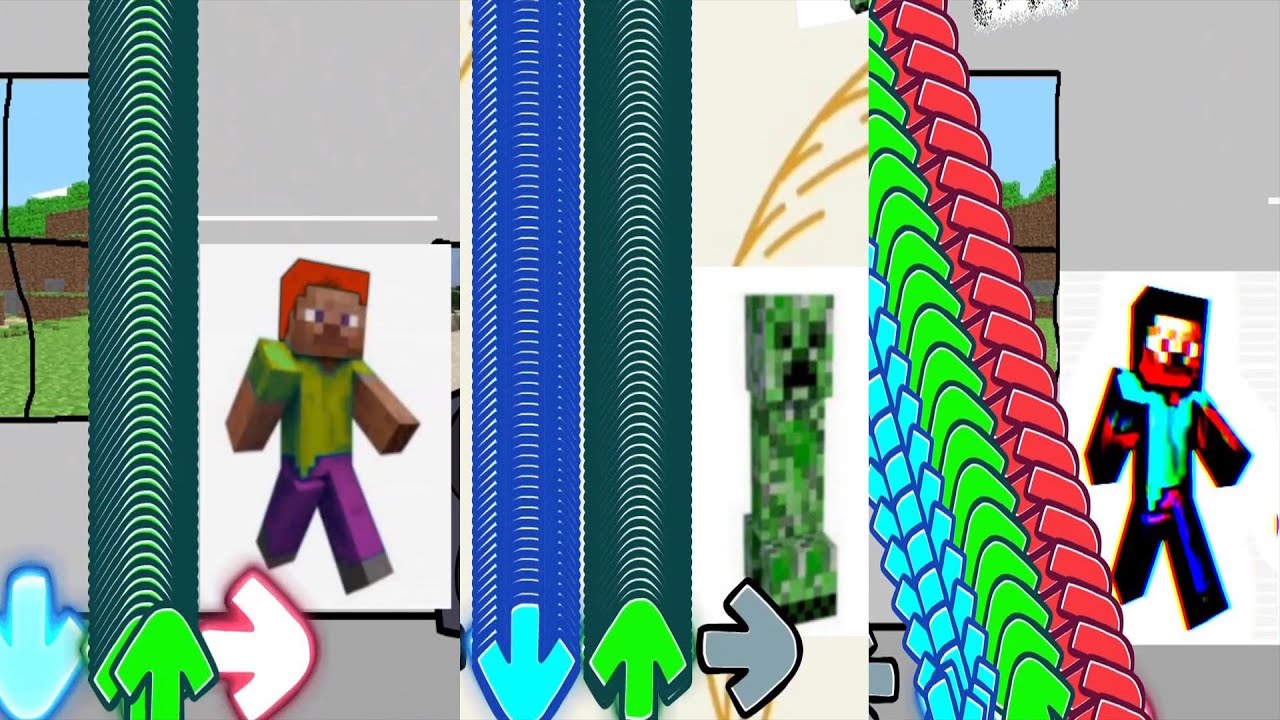 Un mod imposible que habia subido hace tiempo pero ahora completo FNF ...