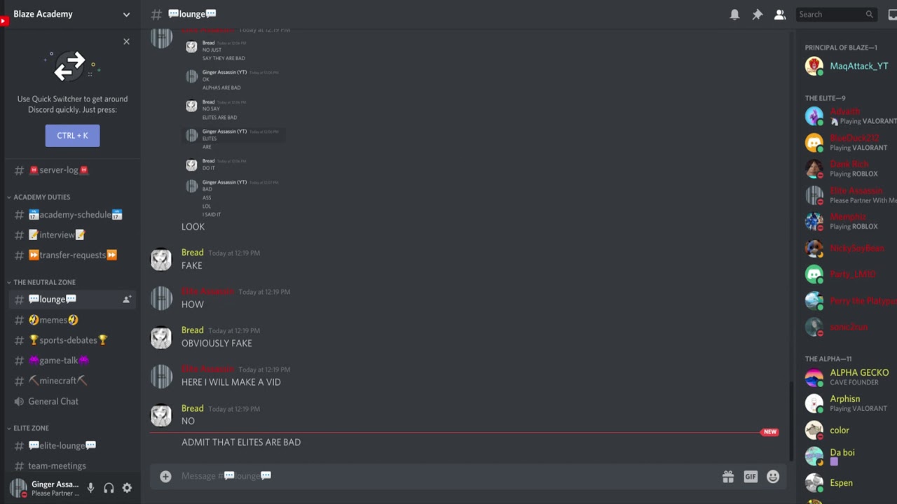 Discord Argument - YouTube