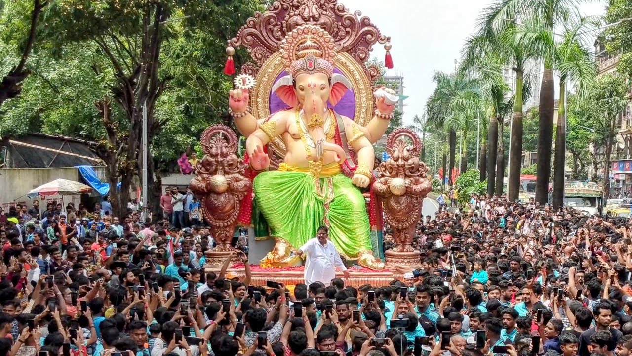 75th Year Umarkhadi cha Raja Aagman 2022 | देव माझा उमरखाडीचा राजा आगमन ...