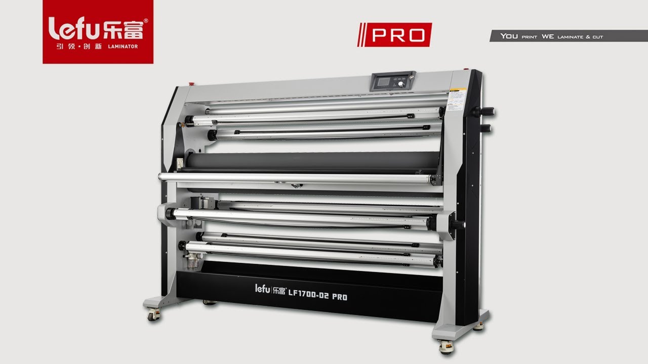 LeFu LF1700-D2 Automatic (double sides) Laminator Installation Video ...
