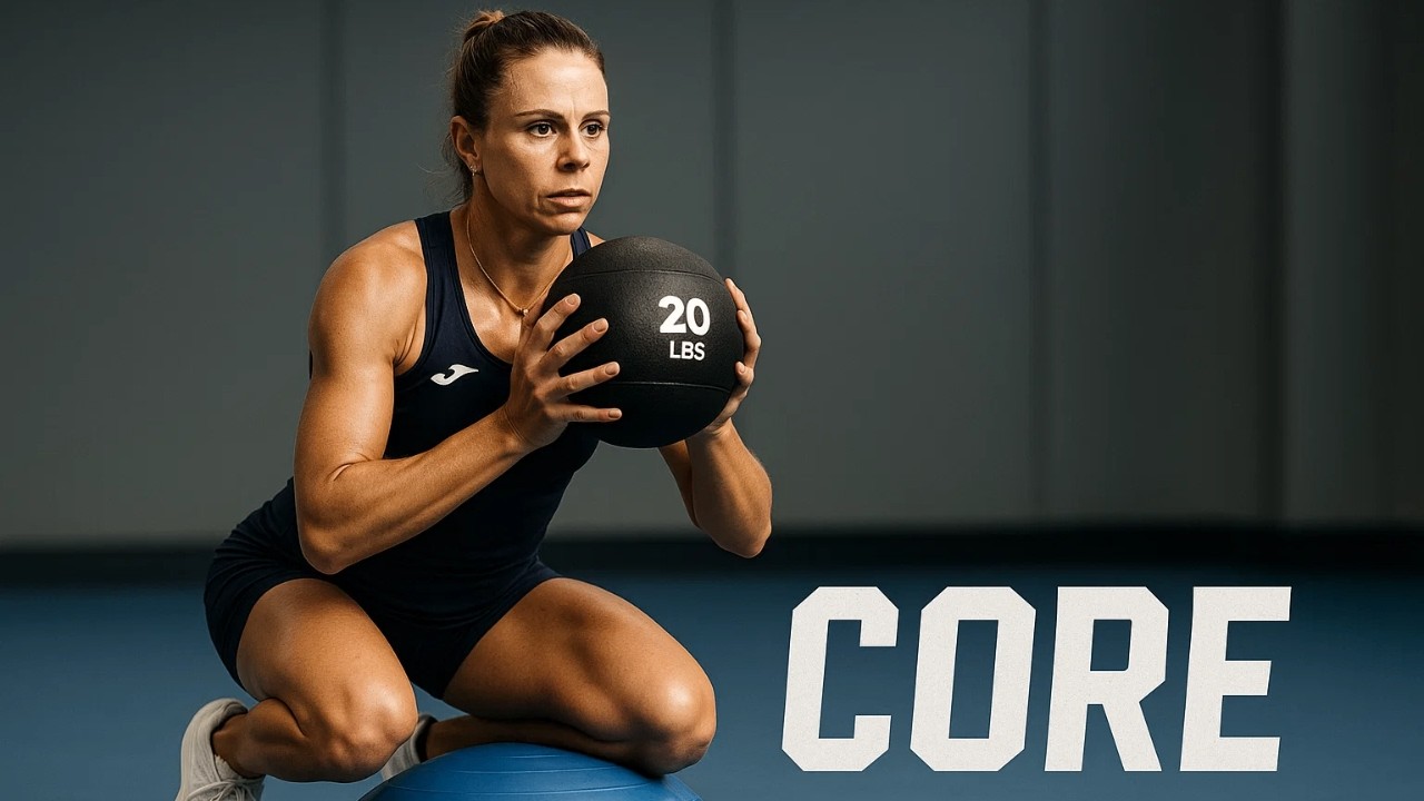 Magda Linette's Tennis Workout - YouTube