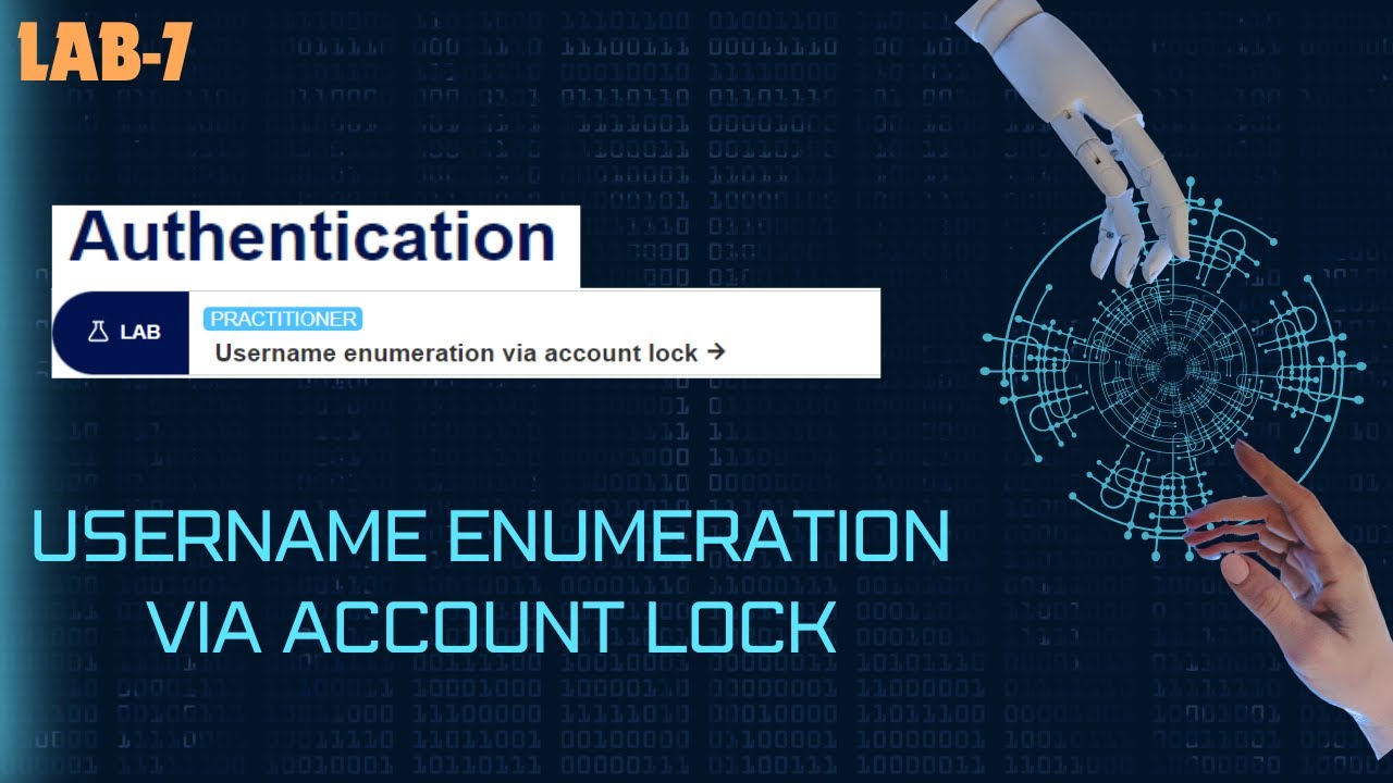 [HINDI] Username enumeration via account lock | Portswigger - YouTube