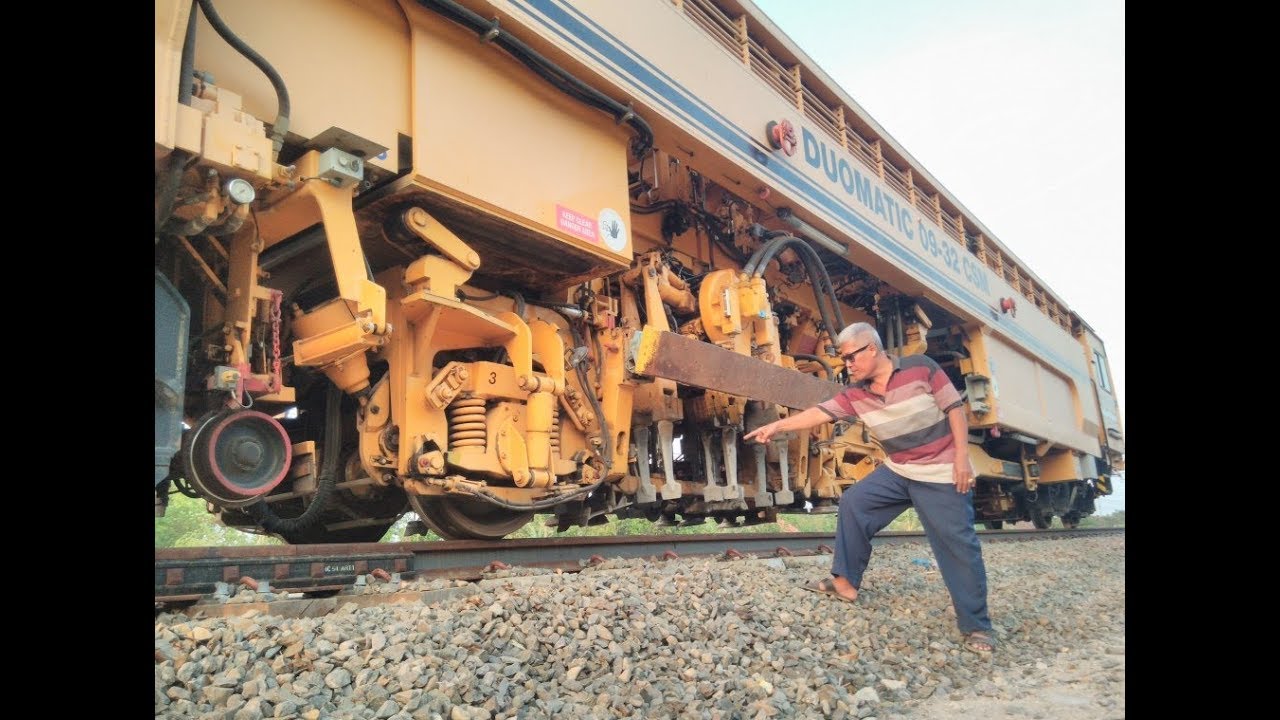 Beginilah Cara Kerja Kereta Api MTT Plasser & Theurer Duomatic 09 32 ...