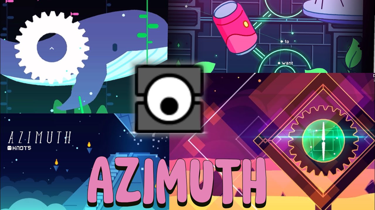 (IPHONE) Geometry dash “AZIMUTH” Gameplay!!! - YouTube