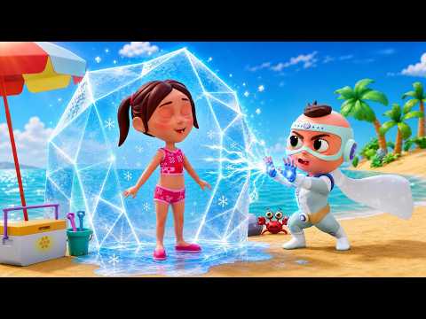 Renkli Süper Kahramanlar Şarkısı 🦸‍♂️ Eğlenceli Çizgi Filmler | Mini Mini Kids 🧸