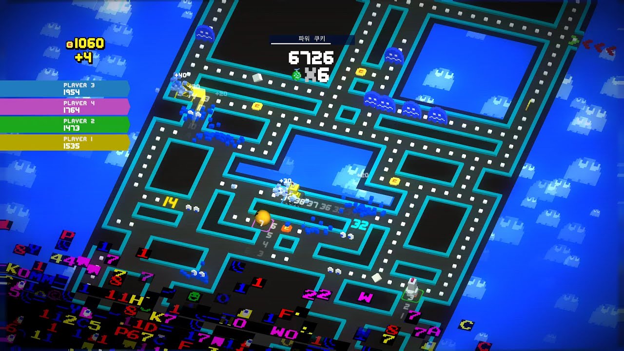 [PAC-MAN 256] [4K] 4 Player Multiplayer Challenge for 13000 Points🌟 ...