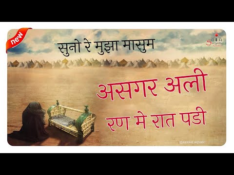 सुनो रे मुझा मासूम असगर अली रण में रात पड़ी - Muharram Qawwali - Imam Hussain 2022