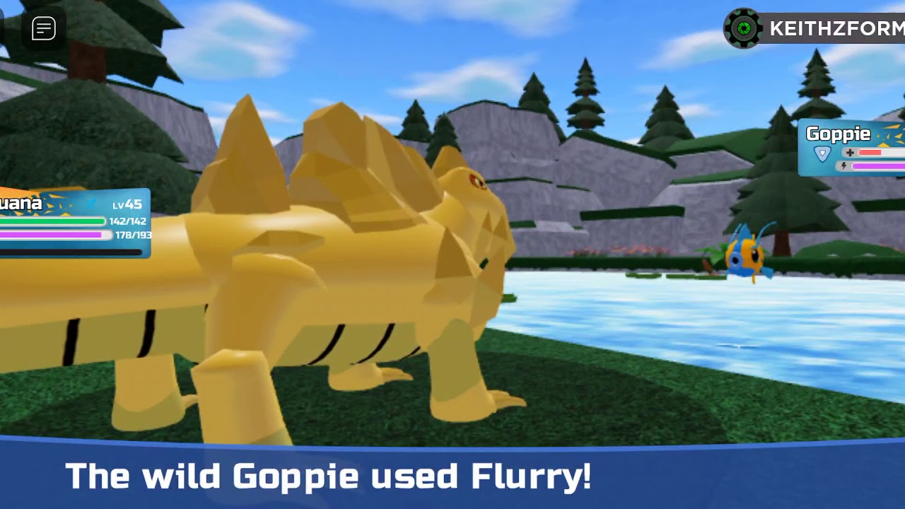 caught a gleam goppie in loomian legacy - YouTube