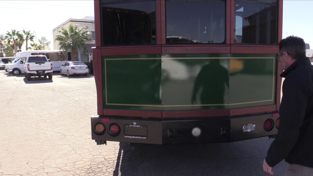 2005 Optima AH-28 Trolley Bus S16314 - YouTube