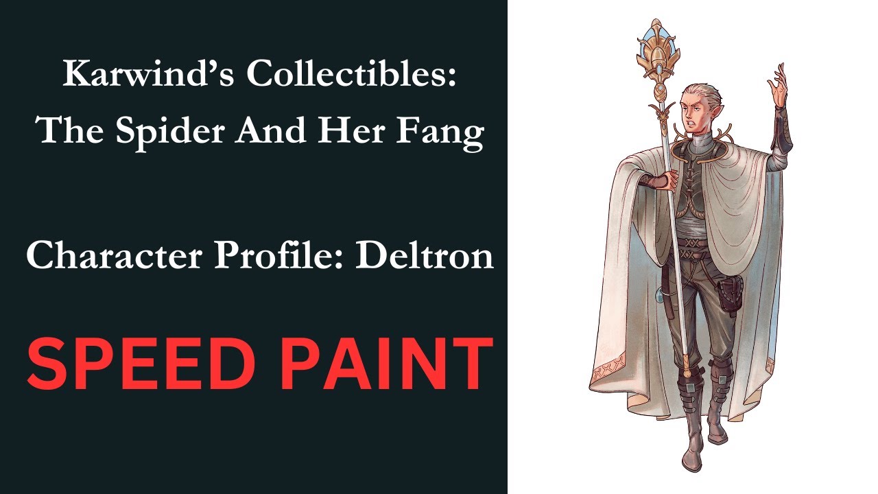 Karwind's Collectibles: Deltron Character Profile Drawing - Speed Art ...