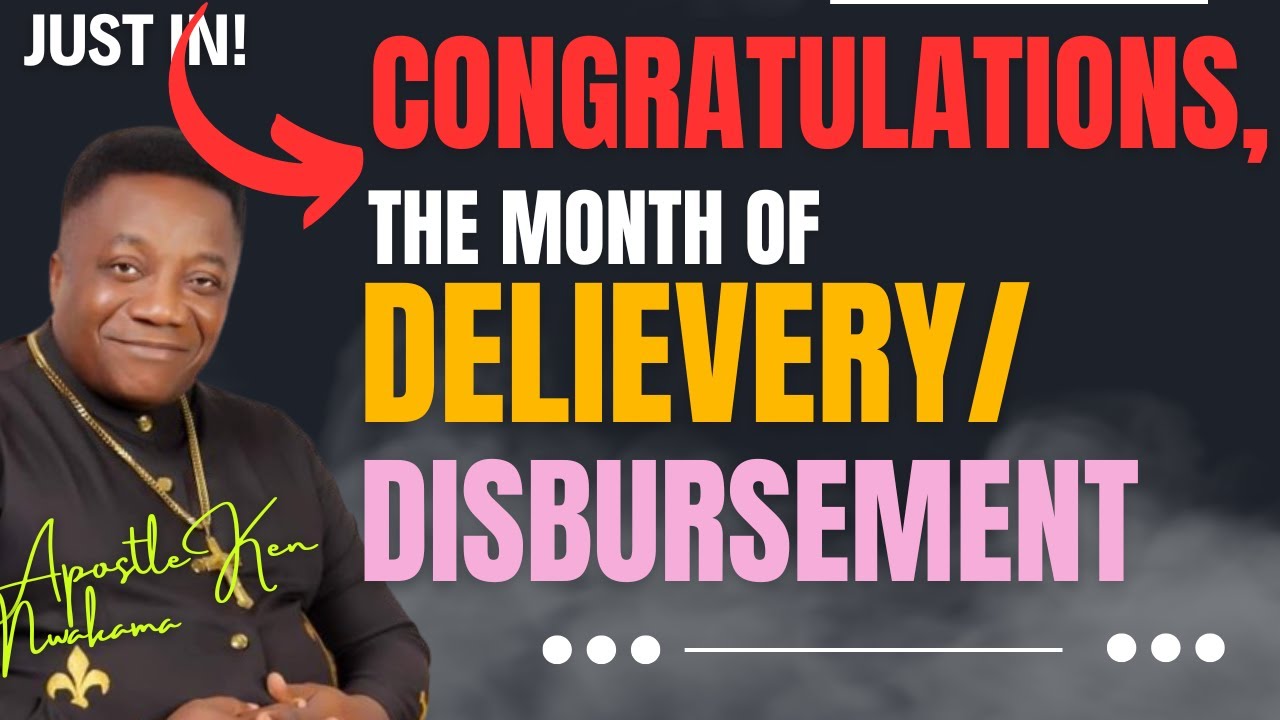 CONGRATULAIONS!!! THE MONTH OF DELIVERY AND DISBURSEMENT #funding - YouTube