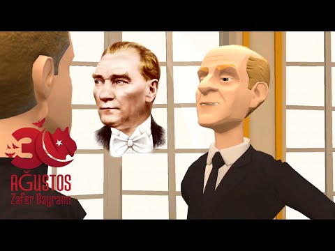 [KALDIRILAN VİDEO] 30 Ağustos - Atatürk'ten İngiliz Krala Tarihi Cevap!! #animasyon #30ağustos