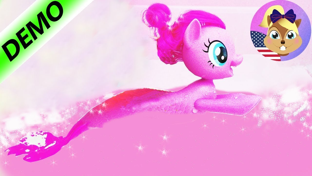 Bath time fun with MY LITTLE PONIE PINKIE PIE Toy | Play with me toys ...