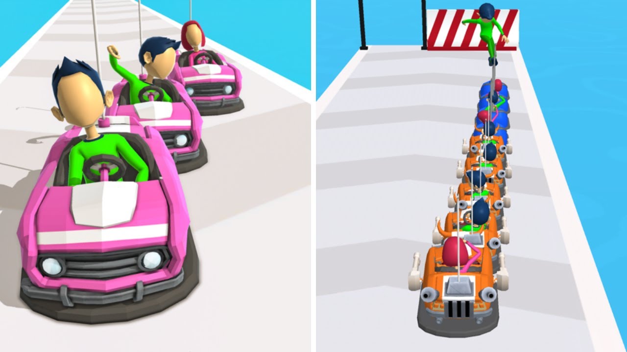 Bumper Car ! 🚘🏁🚙 Gameplay iOS - YouTube