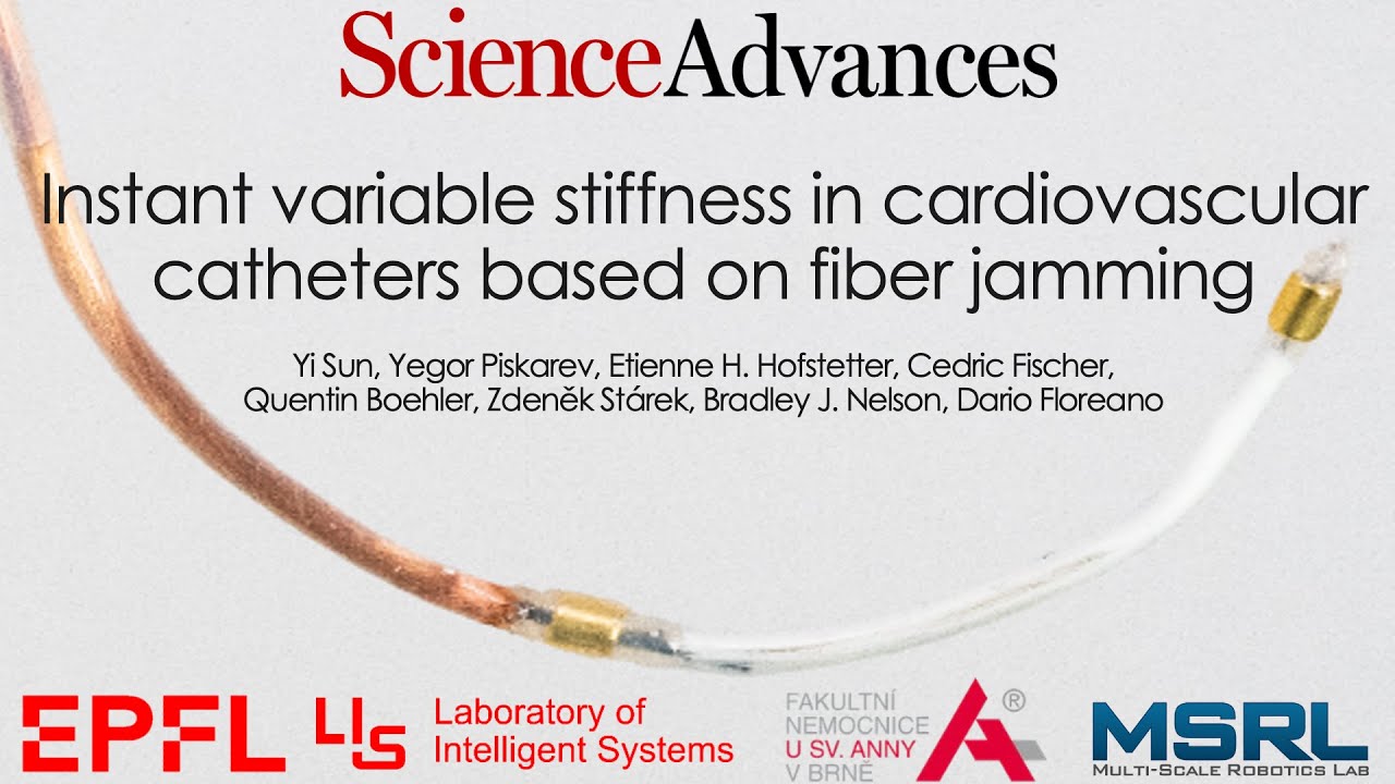 Instant variable stiffness in cardiovascular catheters based on fiber ...