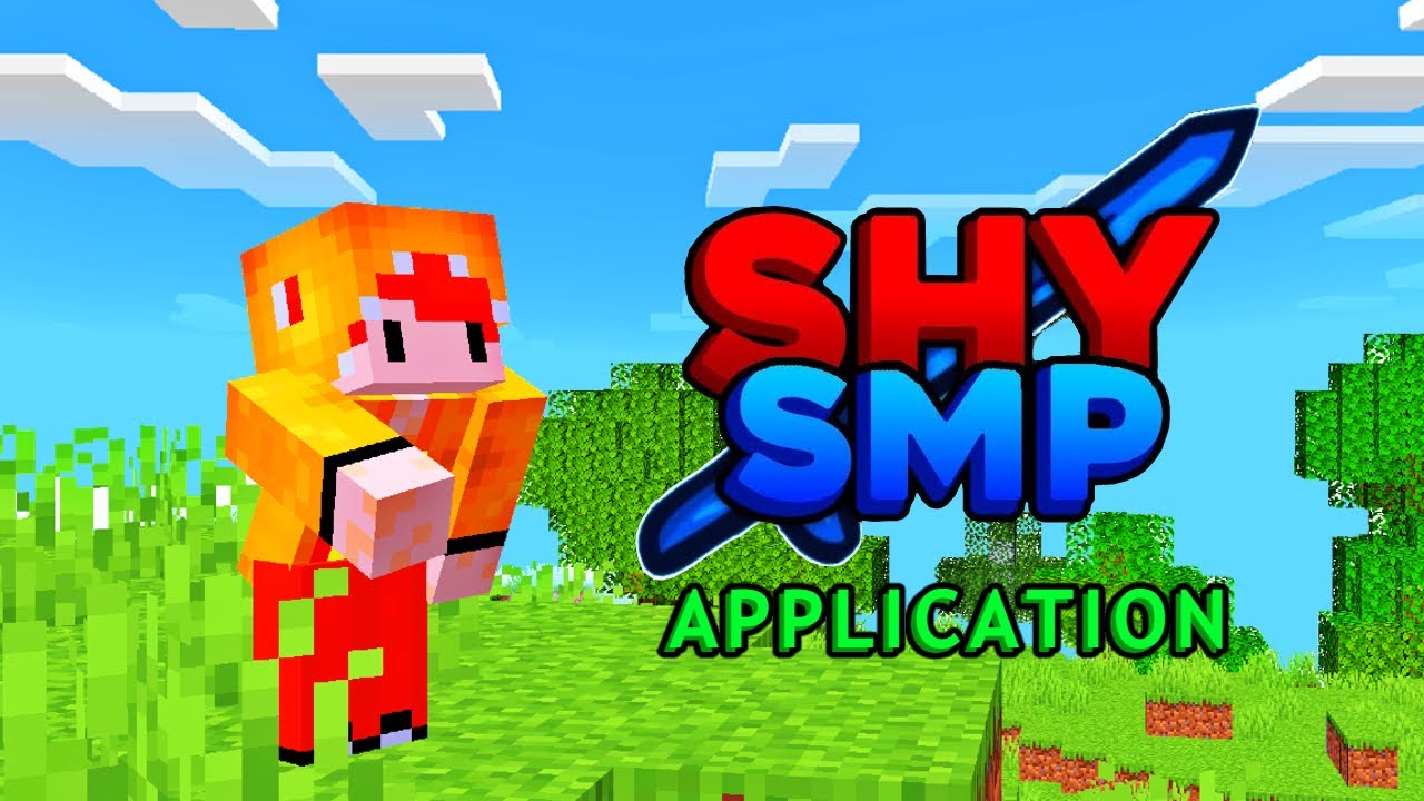 My Shy SMP Application (First Time) - YouTube