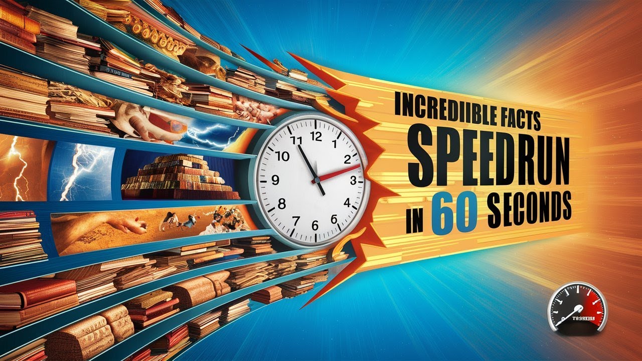"Incredible Facts Speedrun in 60 Seconds!" - YouTube